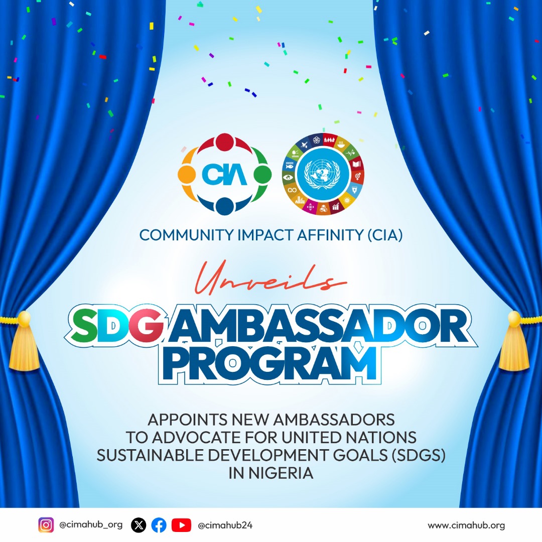 CIA LAUNCHES OFFICIAL SDG AMBASSADORS PROGRAM: INAUGURAL AMBASSADORS CONFIRMED TO CHAMPION ...